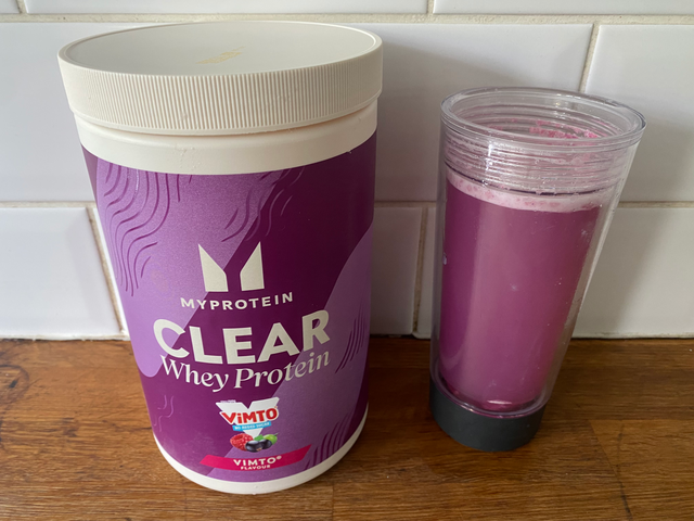 Myprotein Vimto clear whey protein review: Why I’m converted | The ... Myprotein Vimto clear whey protein review: Why I’m converted | The ...
